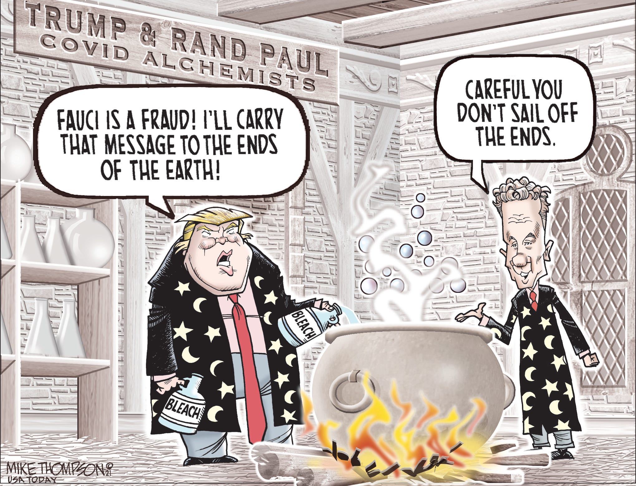 The best of president-elect Donald Trump in political cartoons