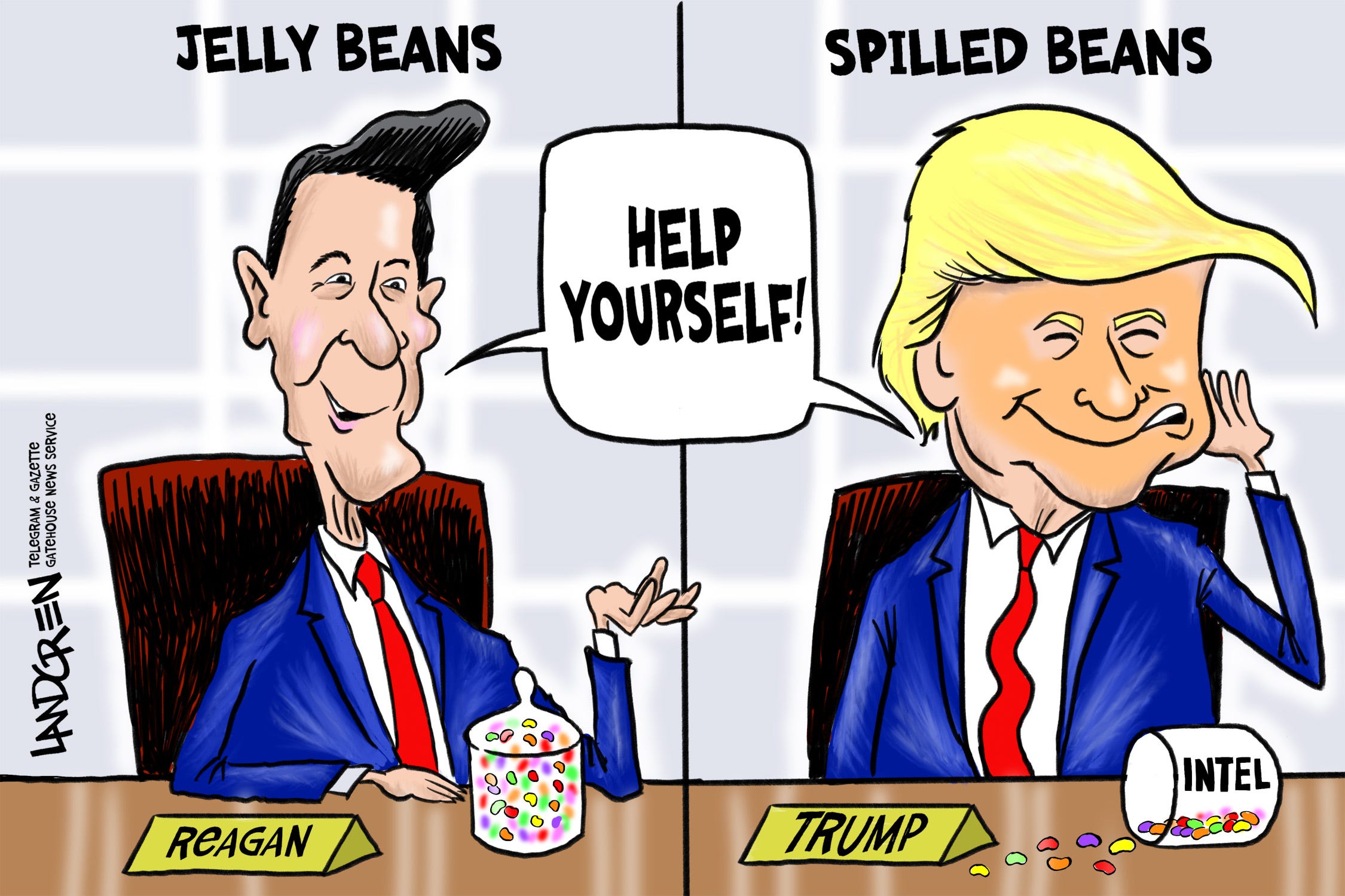 The best of president-elect Donald Trump in political cartoons