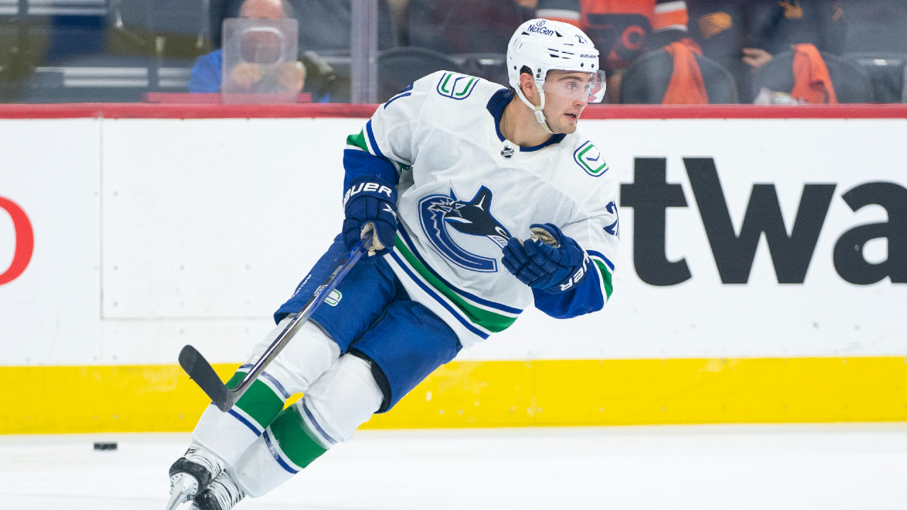 Canucks sign forward Nils Hoglander to three-year extension
