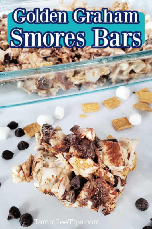 Smores Golden Graham Bars Recipe