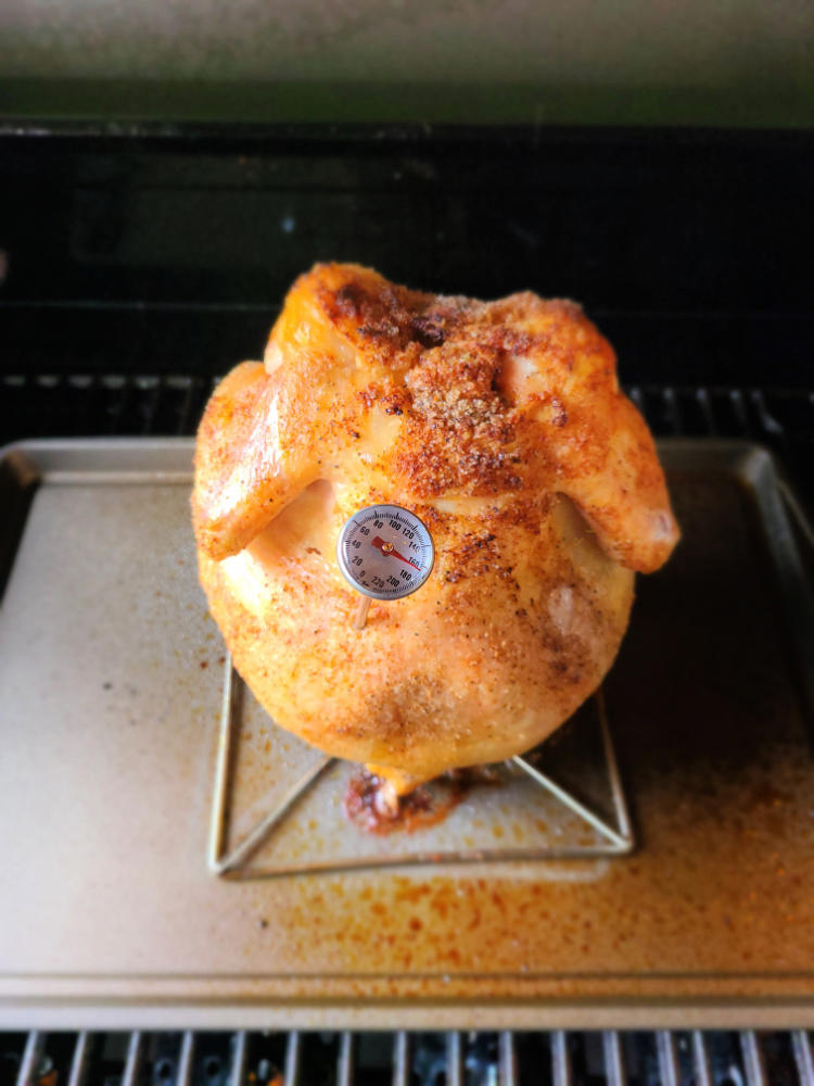 Grilled BBQ Coke can chicken recipe