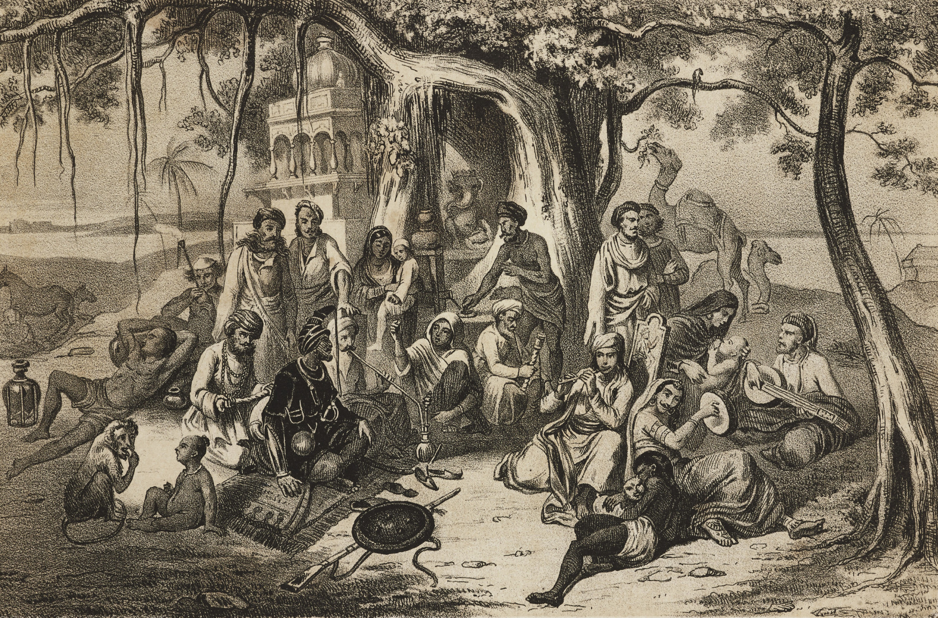 What was the murderous cult known as the thugs?