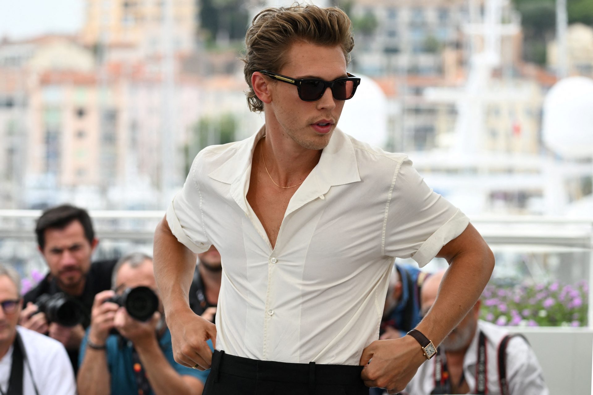 Austin Butler, unrecognizable in Dune Part Two