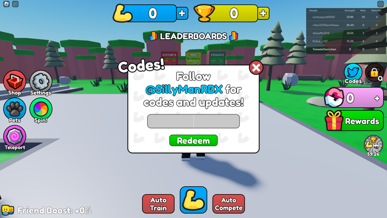 Squat Simulator Codes (November 2024)