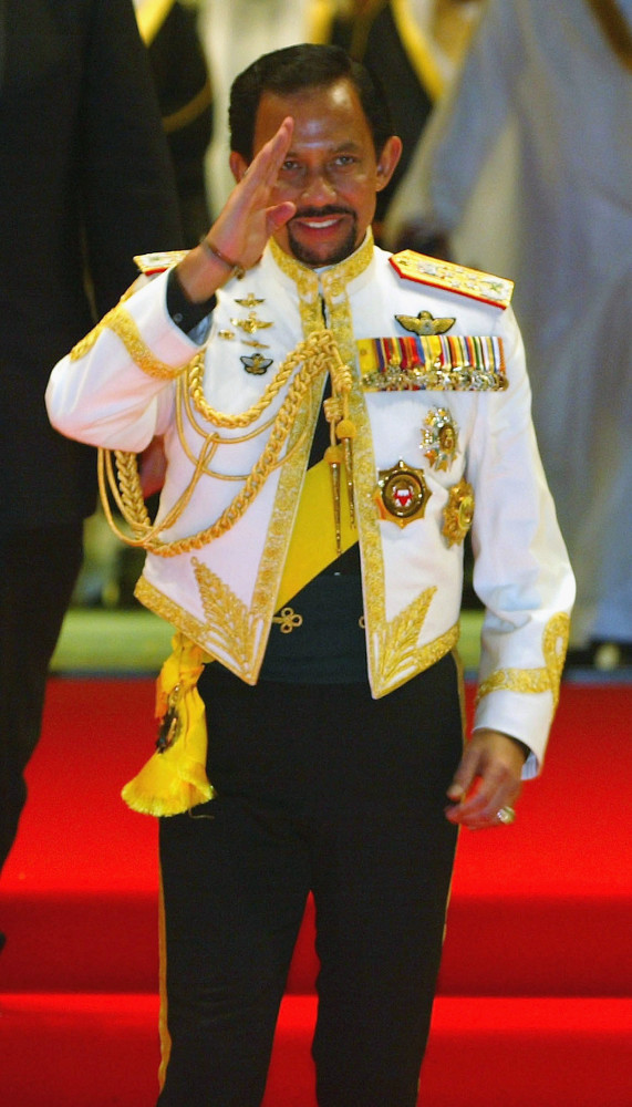 The controversial Sultan of Brunei, the current longest-ruling monarch ...
