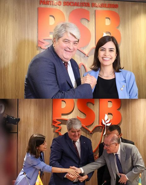 Datena filia-se ao PSB e pode compor chapa com Tabata Amaral em 2024 Datena filia-se ao PSB e pode compor chapa com Tabata Amaral em 2024
