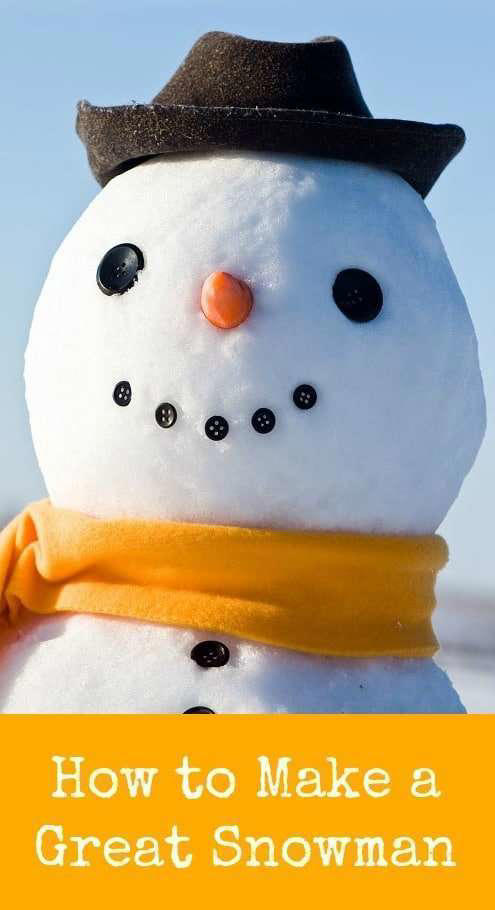 6 Easy Tips for How to Make a Snowman