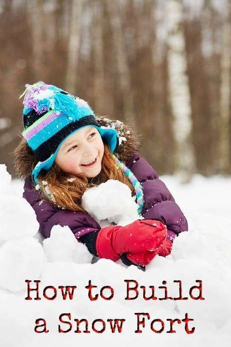 How to Build a Snow Fort
