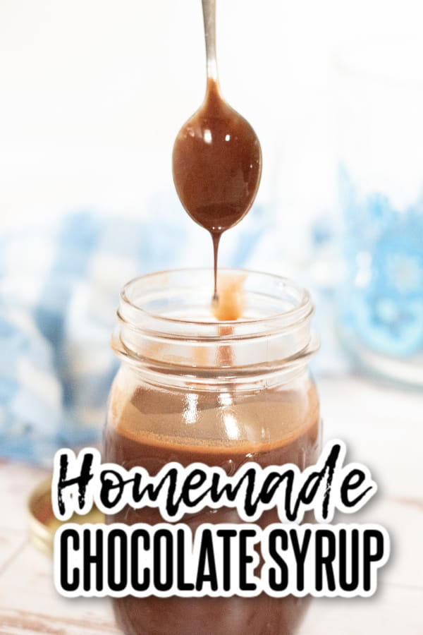 Homemade Chocolate Syrup
