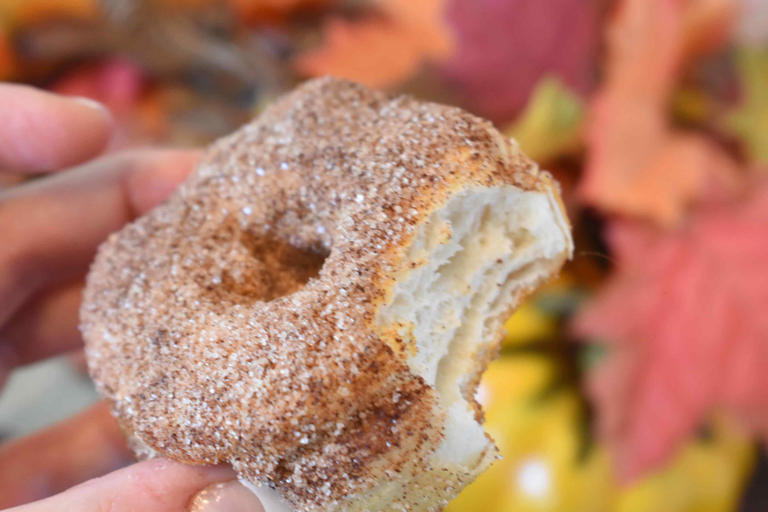 Air Fryer Pumpkin Spice Donuts