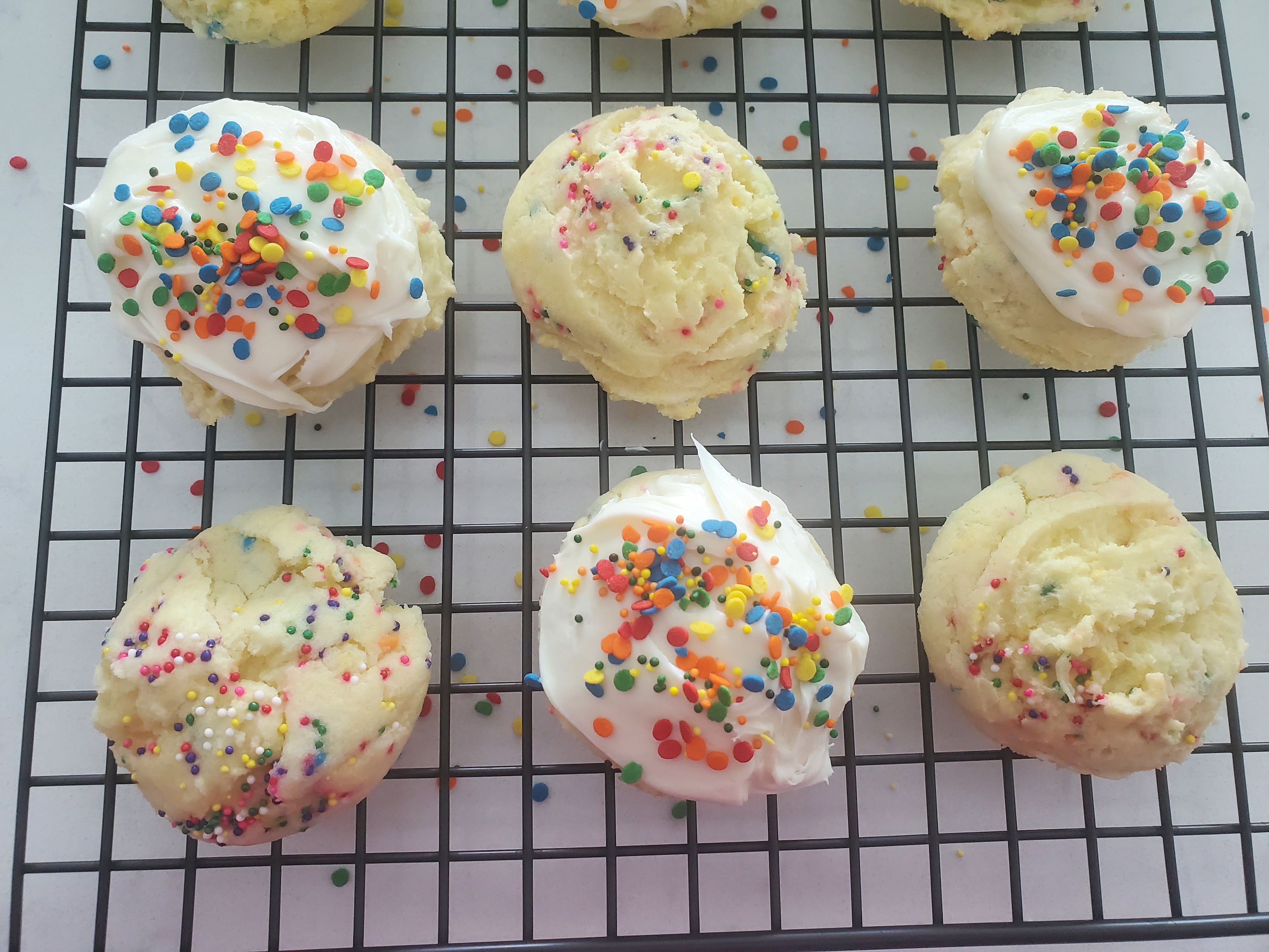 3 Ingredient Funfetti Cake Mix Cookies Recipe