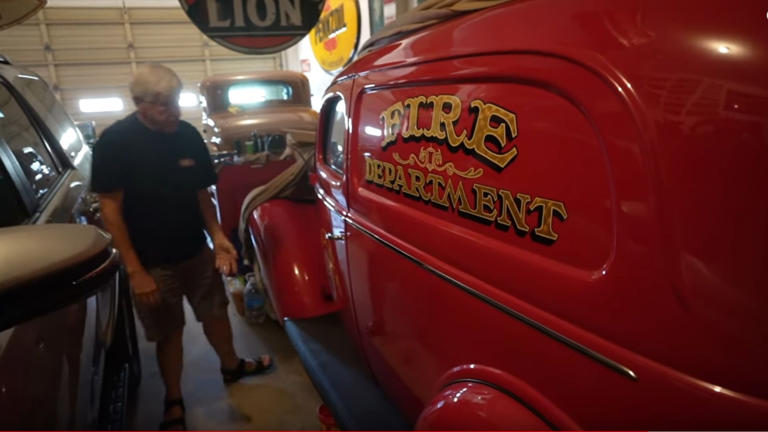 Retired Fire Chief Has The Classic Car Bug
