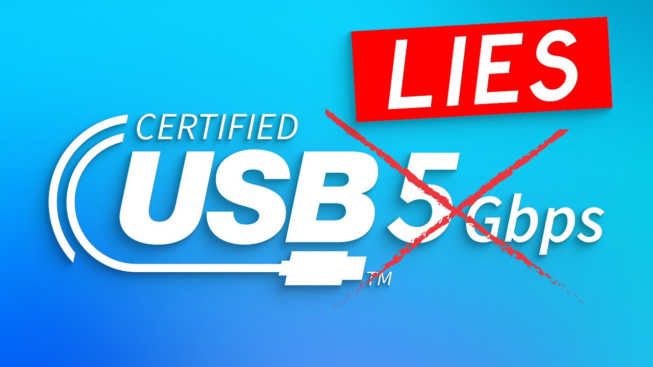 USB speeds are fake, but not for the reason you think