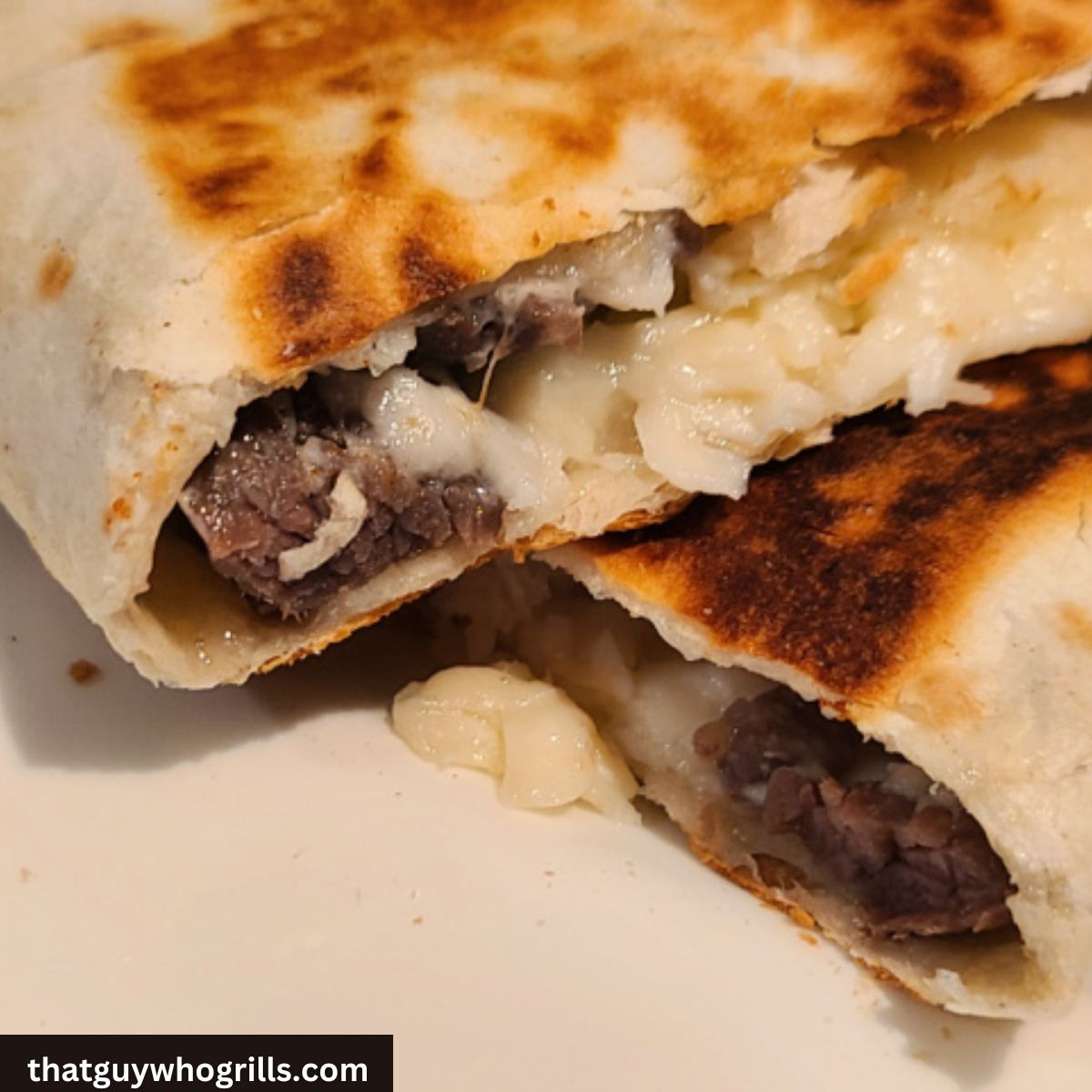 Delicious smoked prime rib quesadilla!