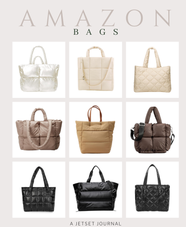 How to Style This Adorable Puffer Tote Bags
