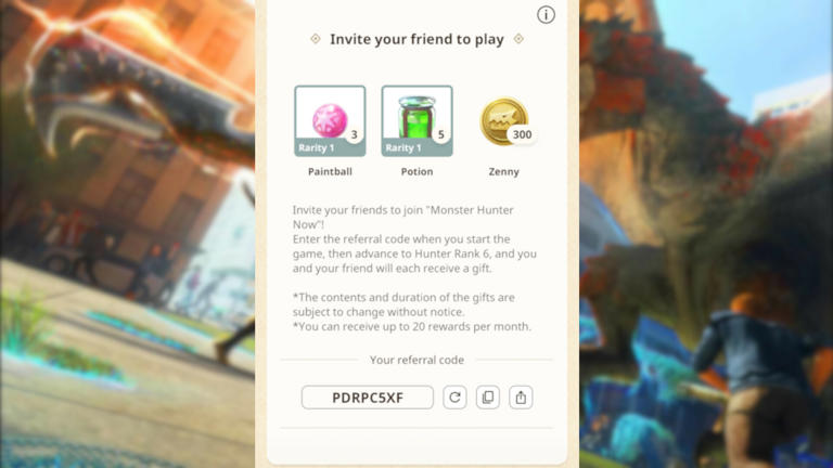 Monster Hunter Now Codes (November 2024)