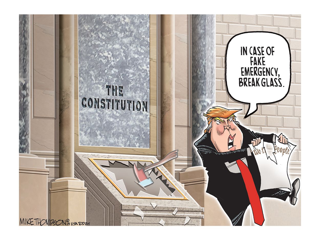 The best of president-elect Donald Trump in political cartoons