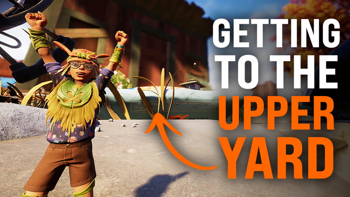 How to reach the upper yard in Grounded