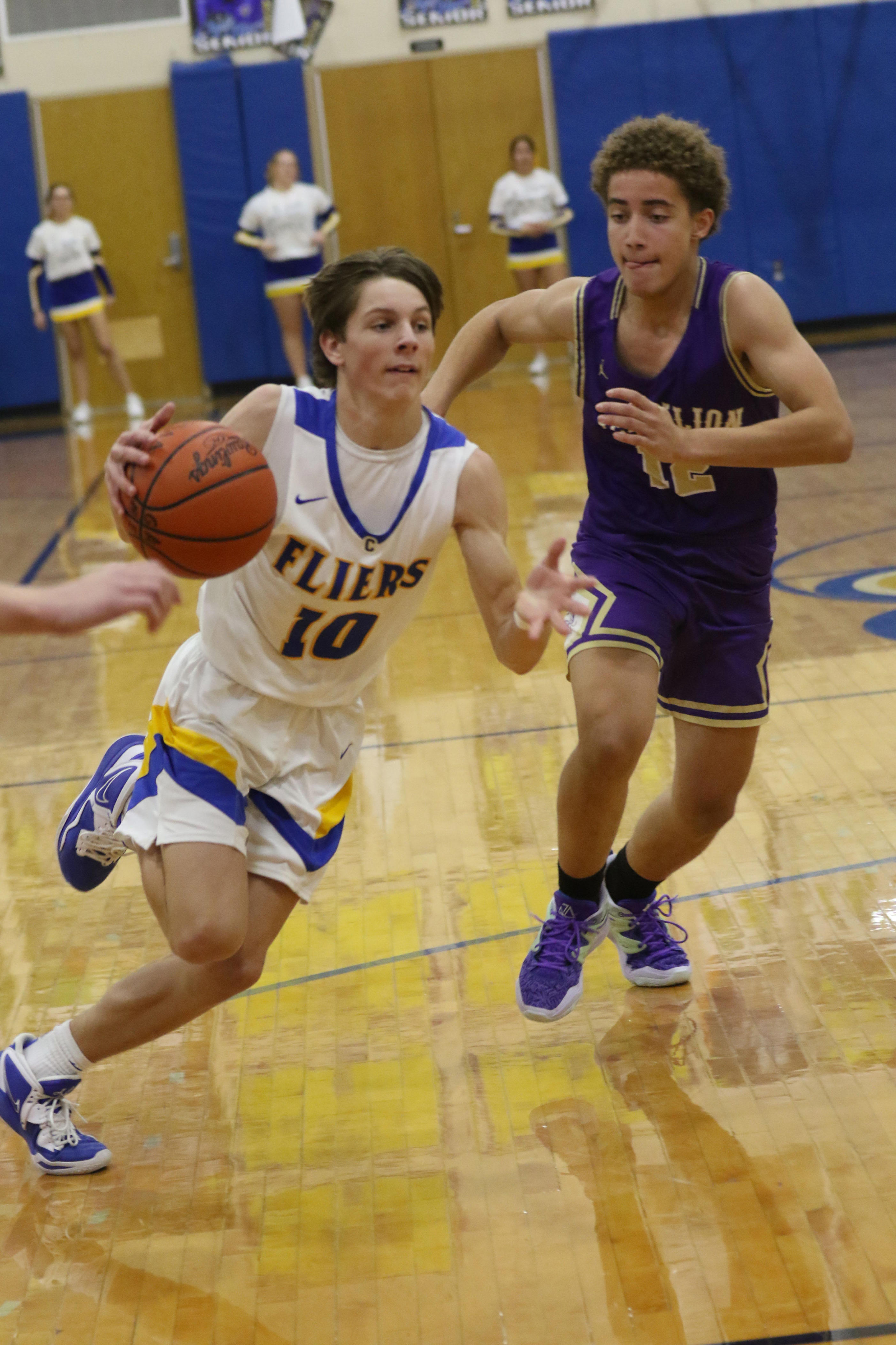Work away from the ball might enable Clyde's Olson to find shots