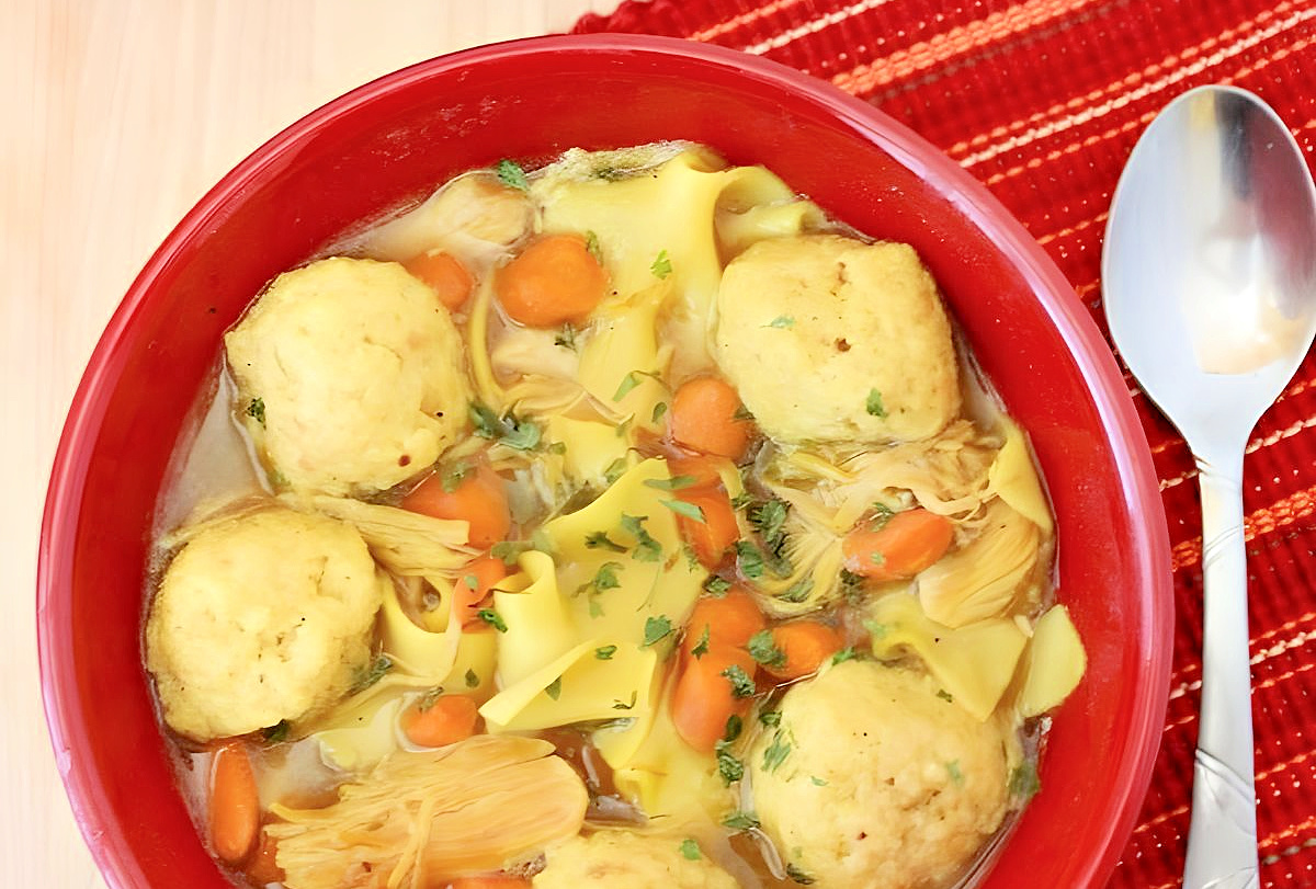 Chicken and Matzo Ball Soup Recipe