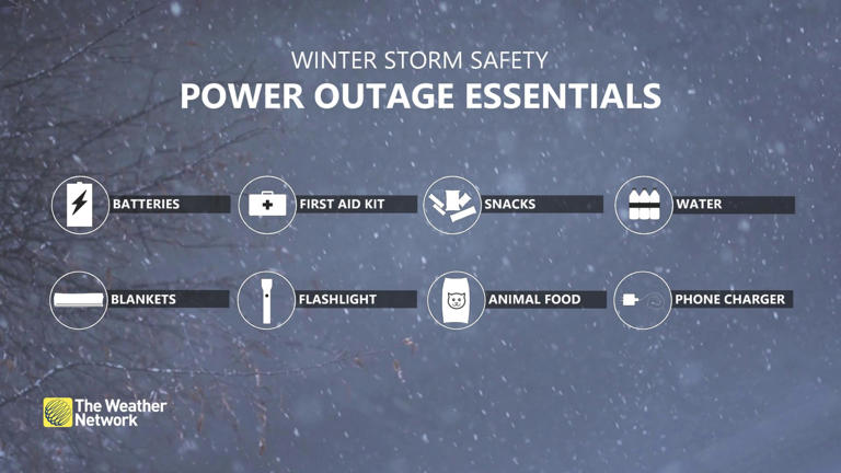 Staying safe during a power outage: infographic