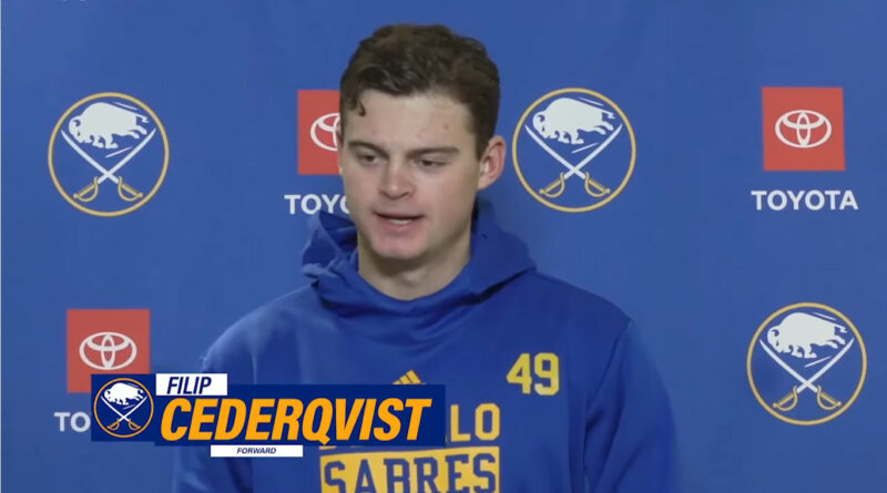 Kent Hughes fait l’acquisition de l’attaquant Filip Cederqvist