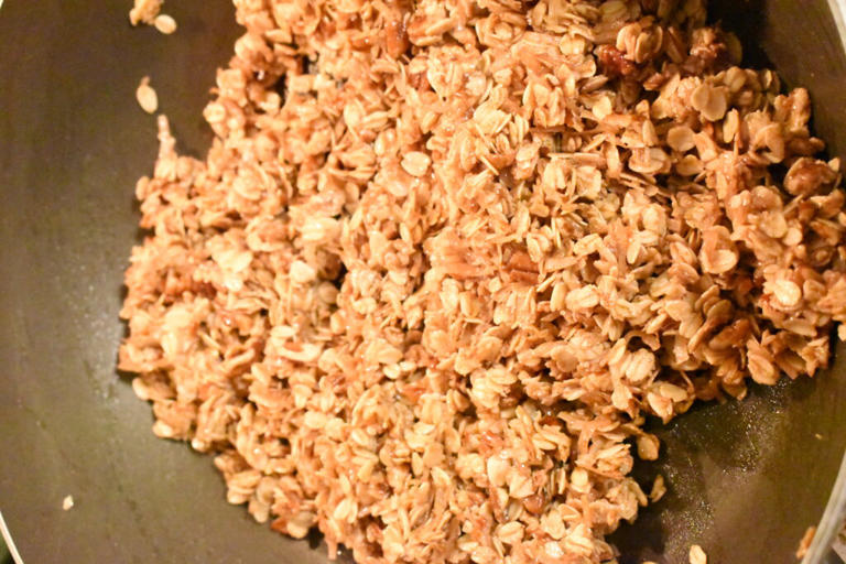 Honey Pecan Skillet Granola