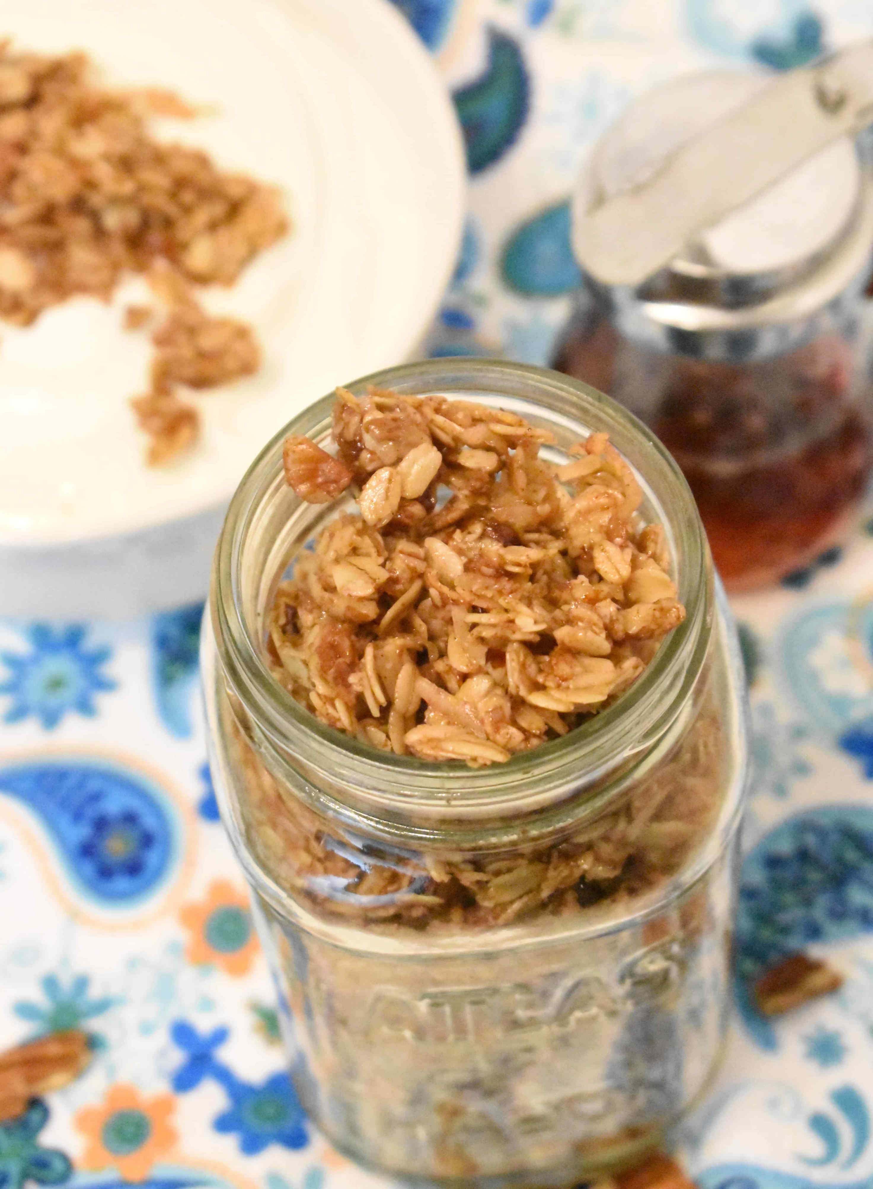 Honey Pecan Skillet Granola