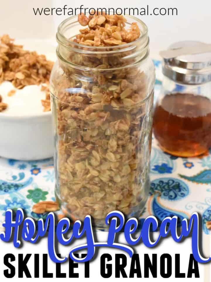 Honey Pecan Skillet Granola