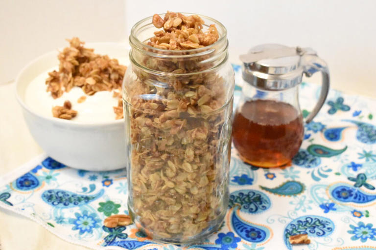 Honey Pecan Skillet Granola