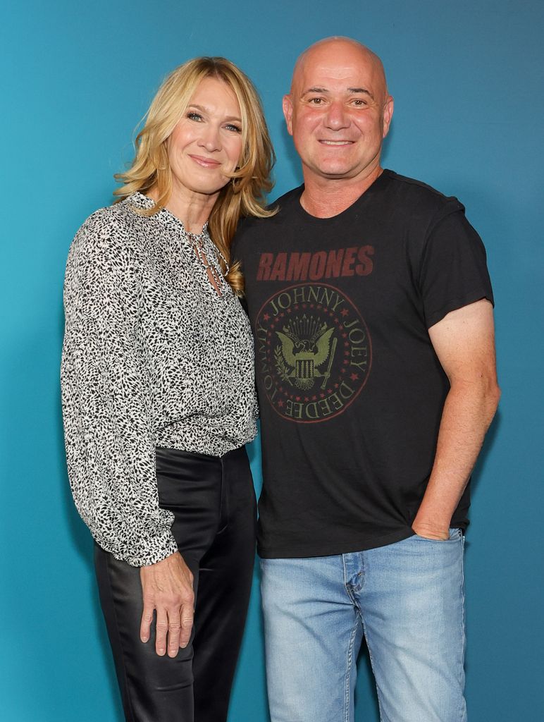 Andre Agassi and Steffi Graf celebrate milestone that's taken them away ...