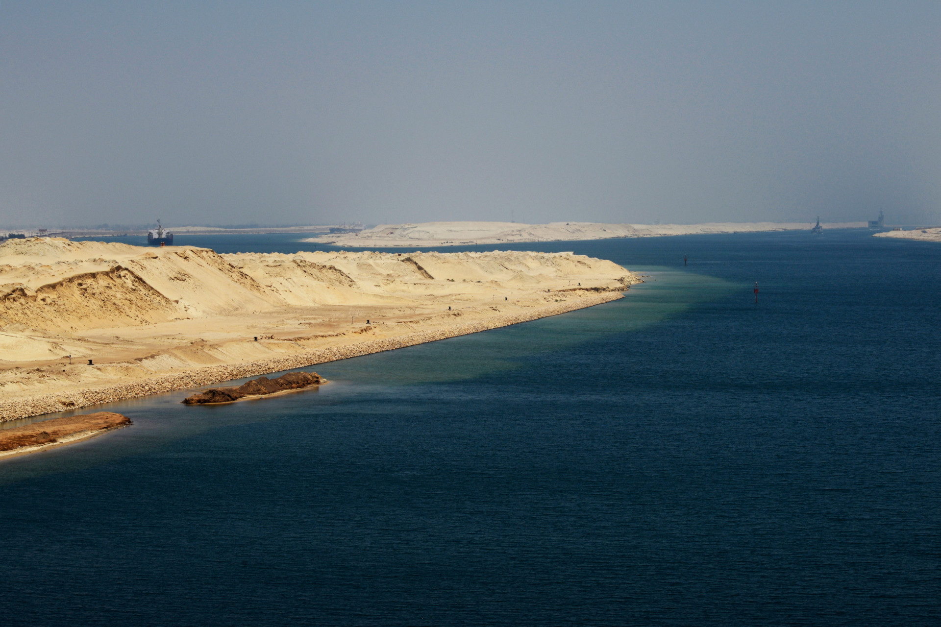 What makes the Suez Canal such a strategic waterway?
