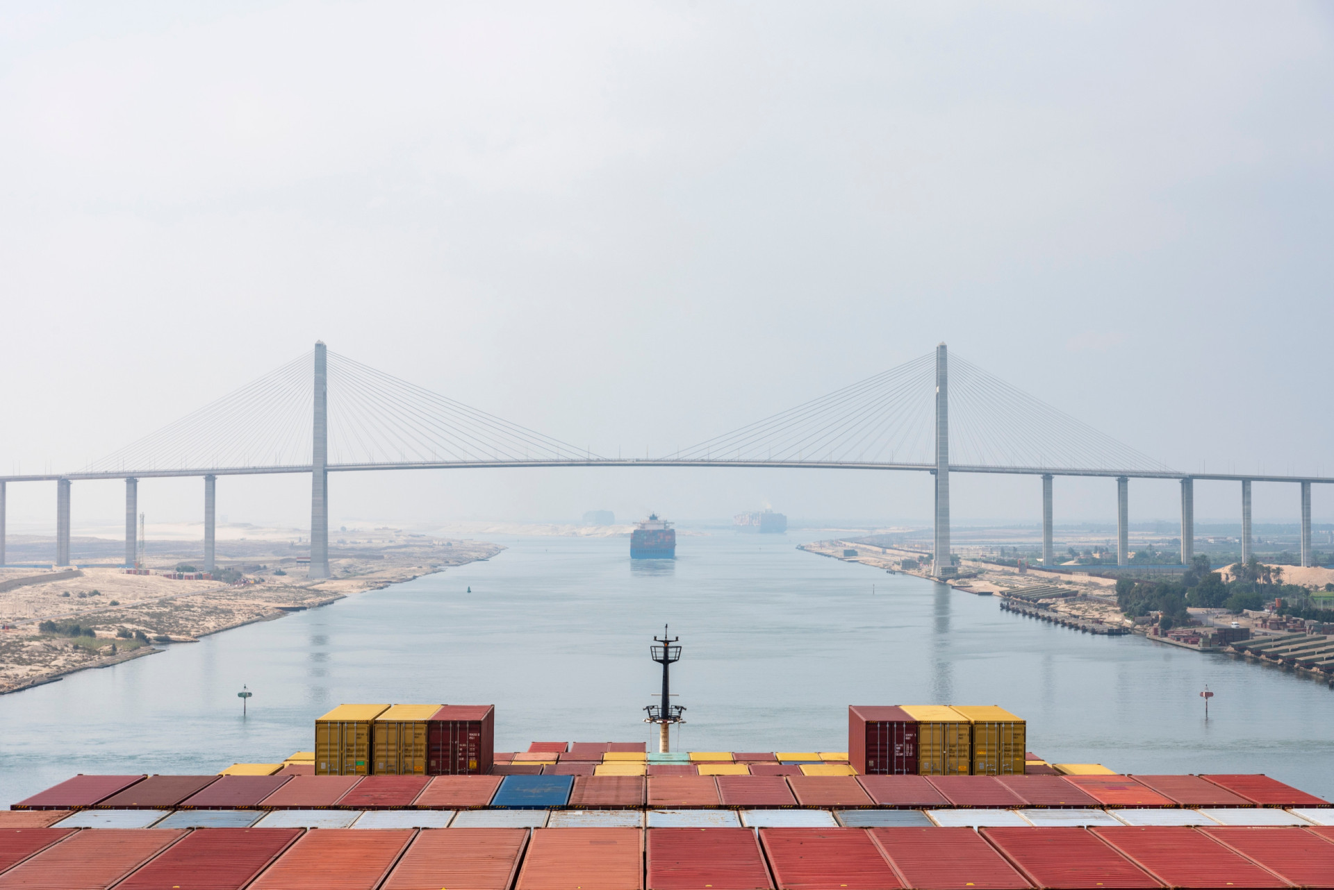 What makes the Suez Canal such a strategic waterway?