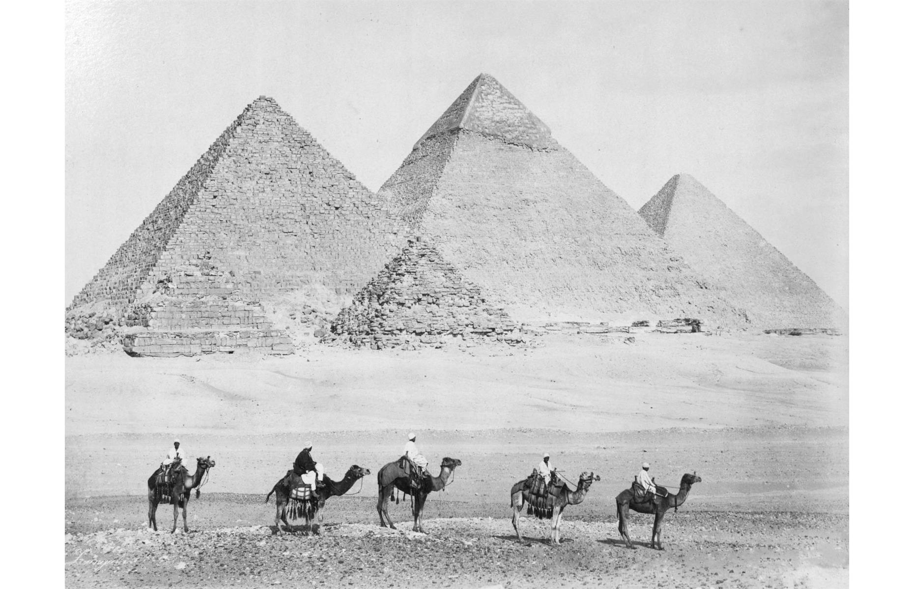The fascinating history behind the Pyramids of Giza