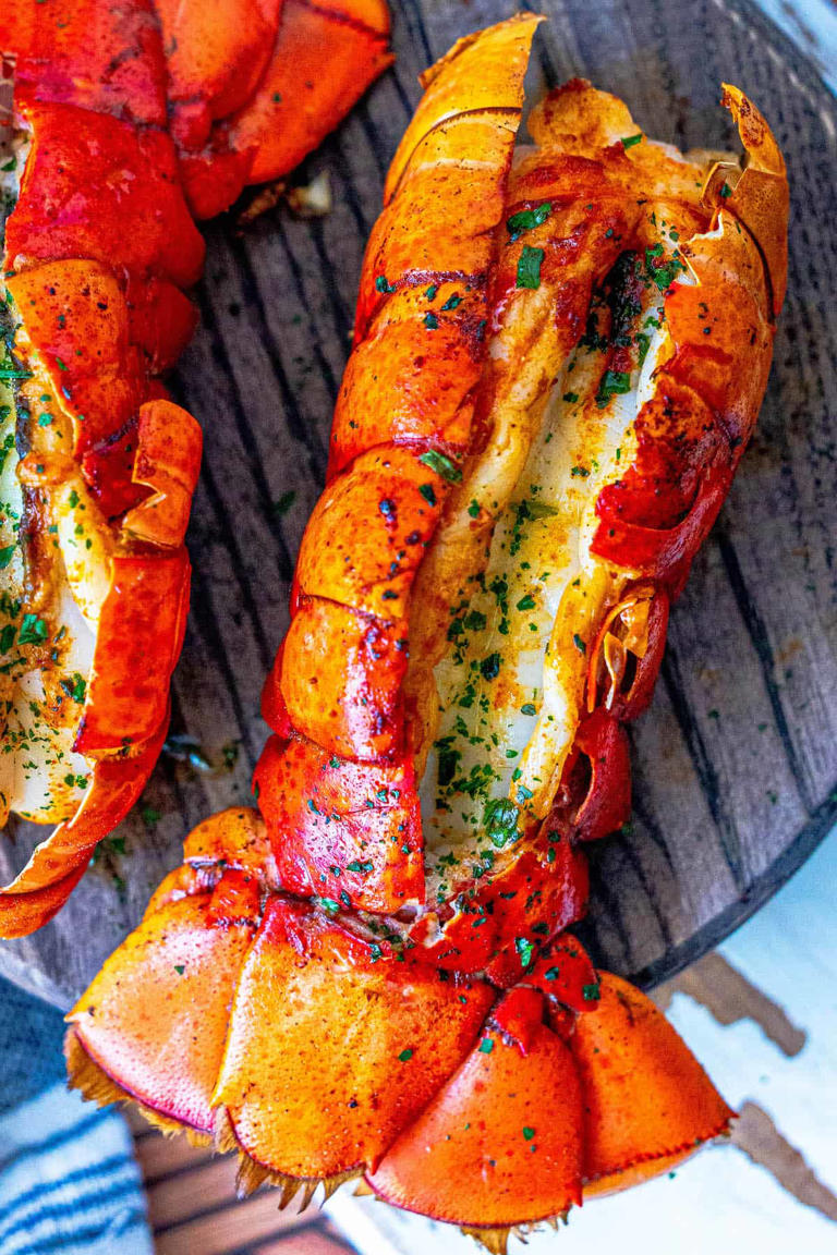 The Best Broiled Lobster Tails Recipe Ever