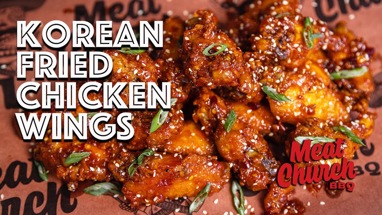 Cook crispy Korean fried chicken wings with perfect crunch