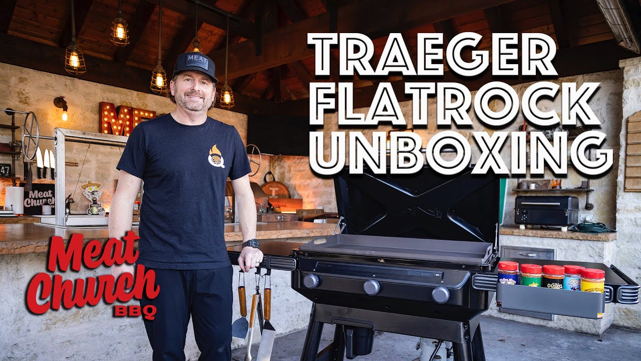 Watch the exciting unboxing of the hottest new outdoor griddle