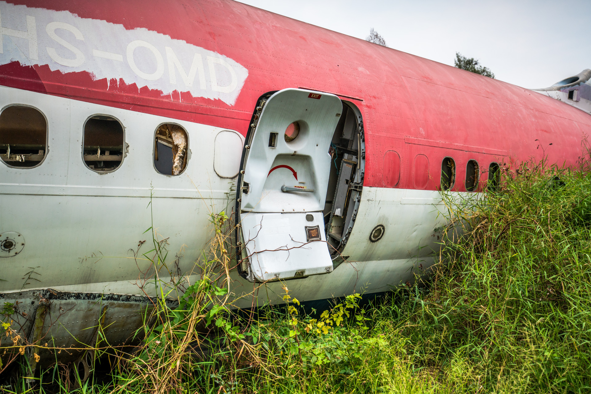 Abandoned aircraft scattered around the world
