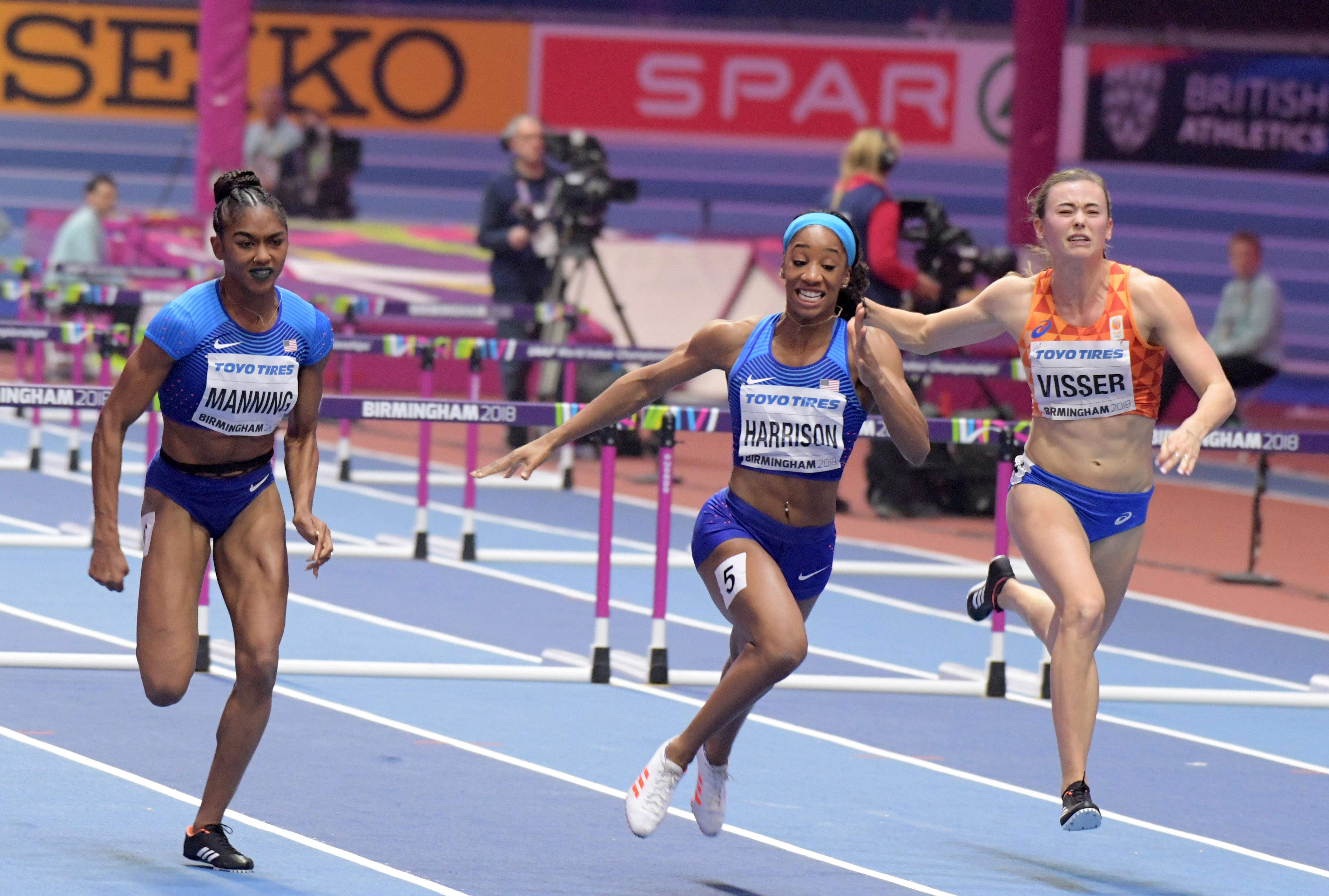 Dutch track star Nadine Visser in images