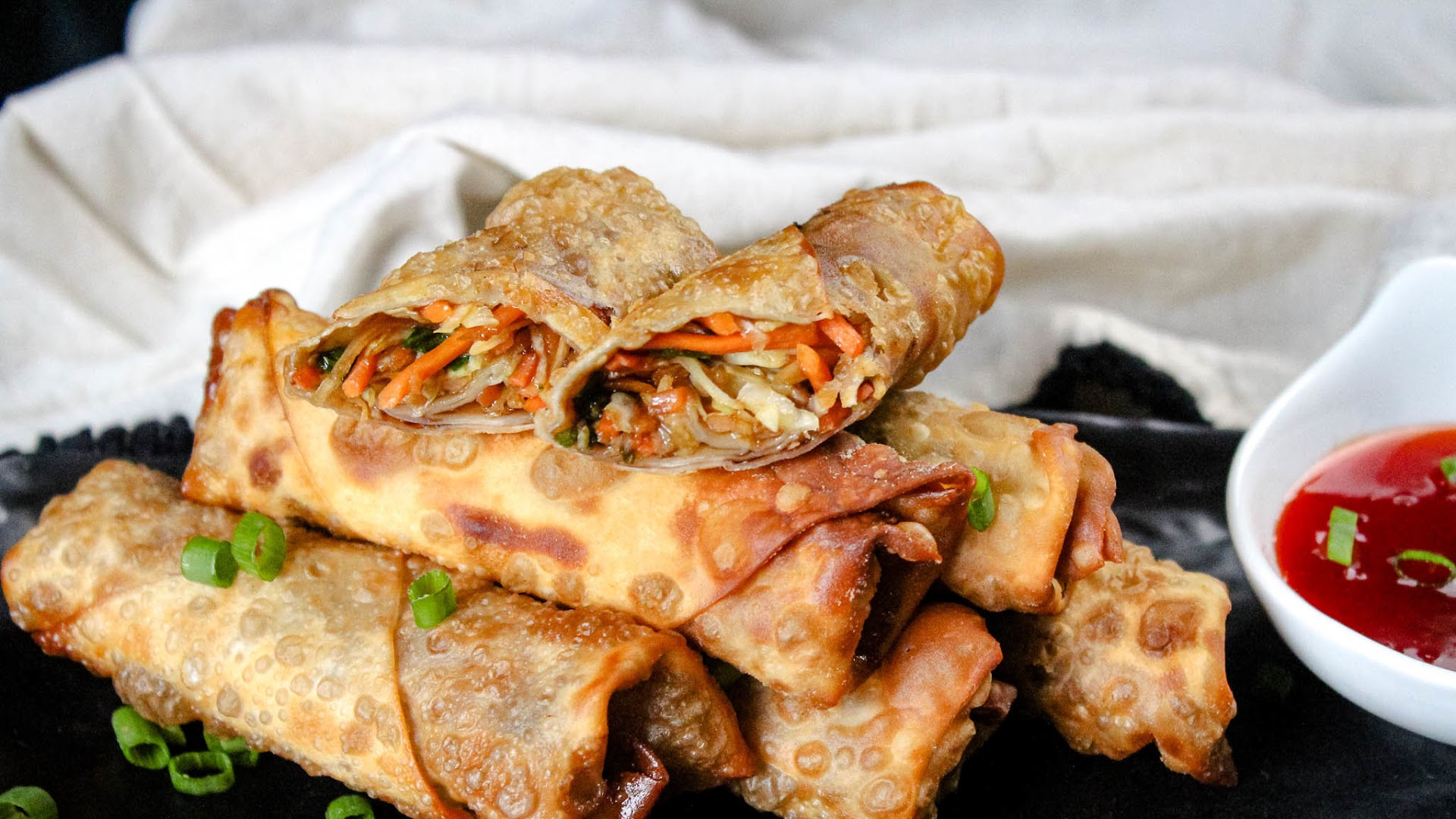 Spring Rolls Are A Delicious Appetizer Or Side Dish