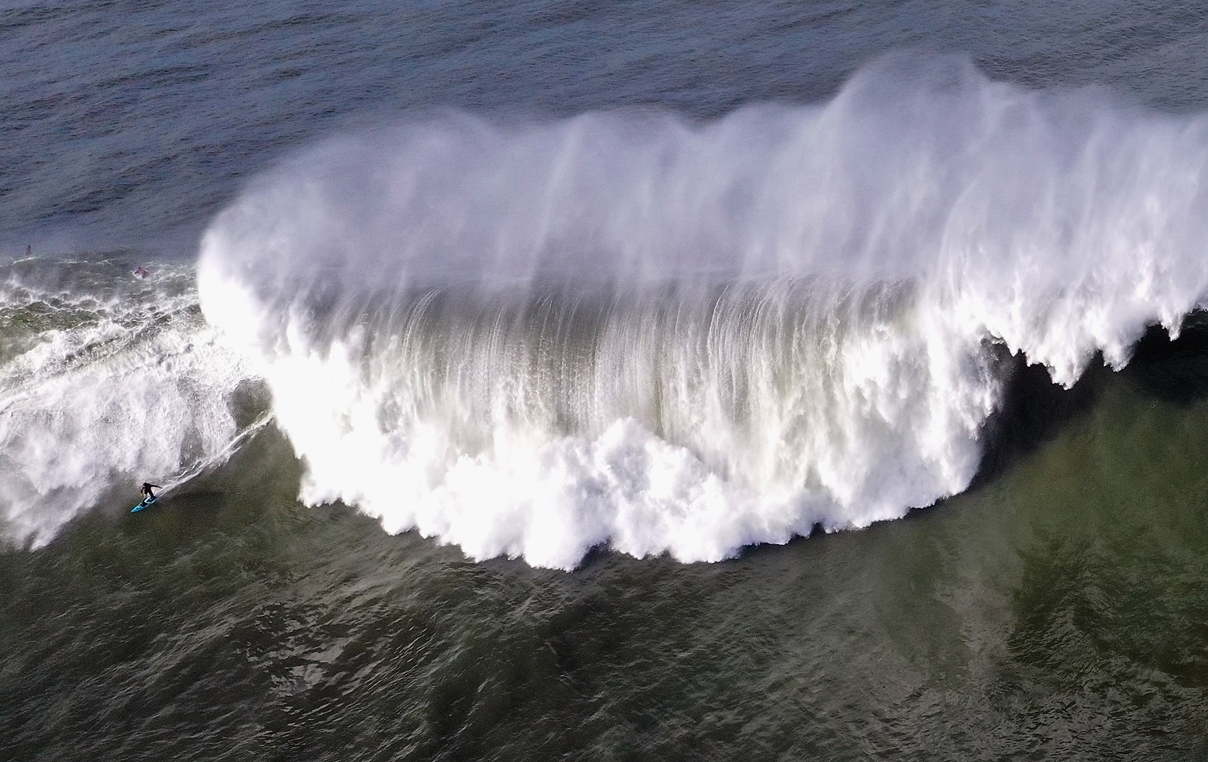 Stunning images of monster waves at California's Mavericks Beach