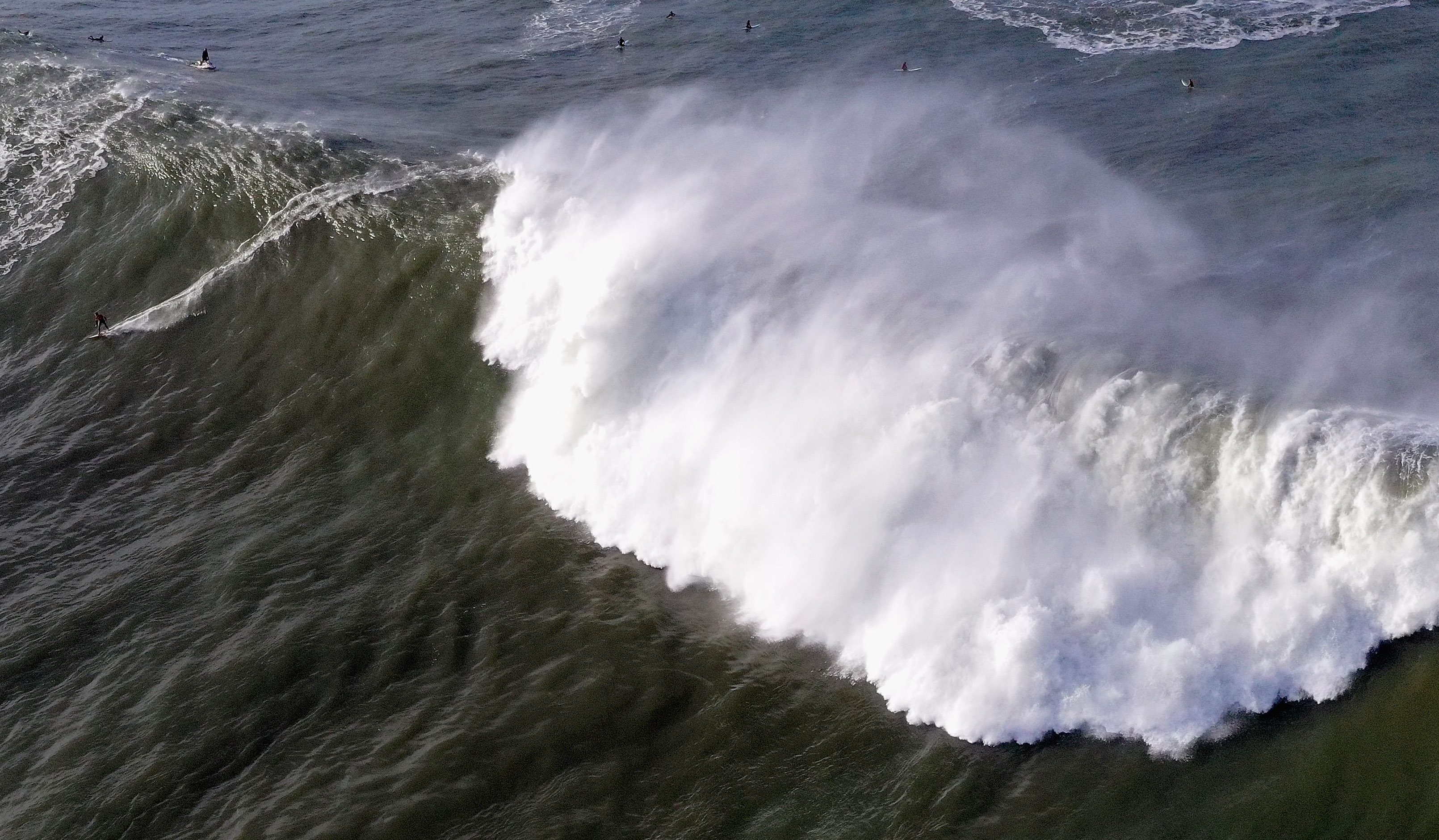 Stunning images of monster waves at California's Mavericks Beach