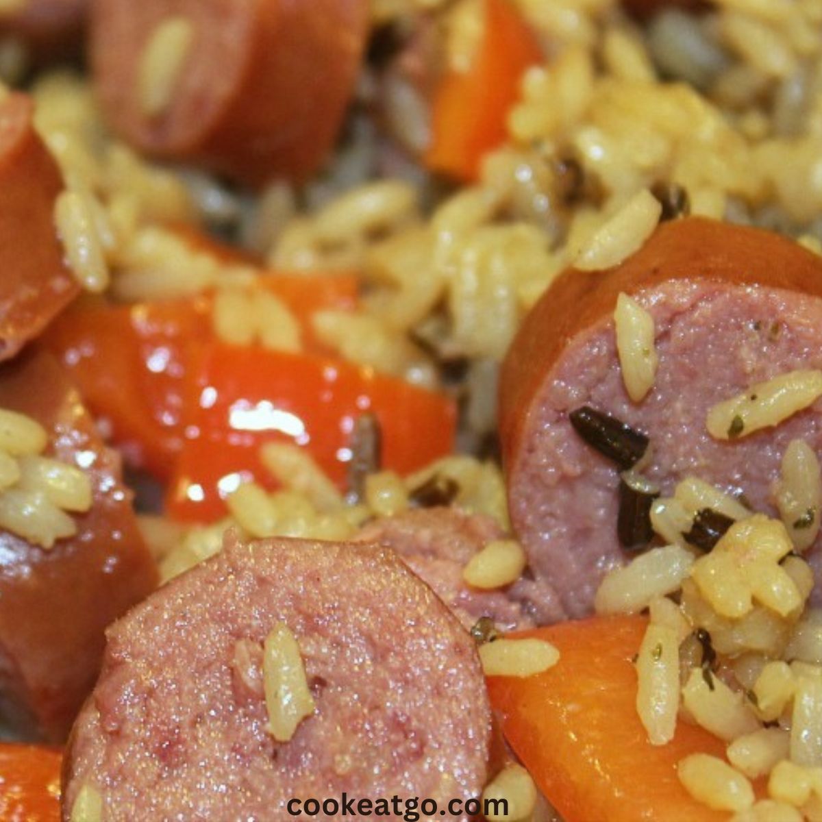 Easy Sausage Rice Skillet Dinner