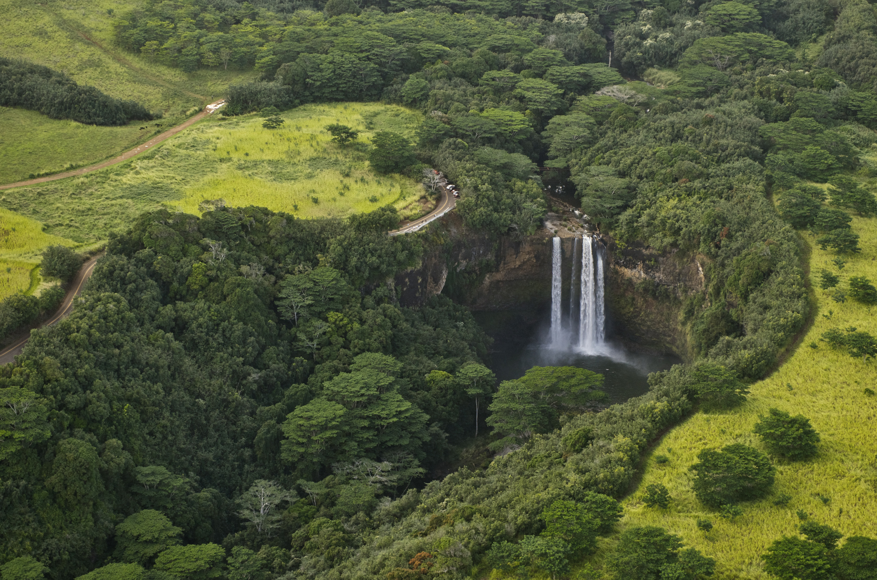 Majestic waterfalls