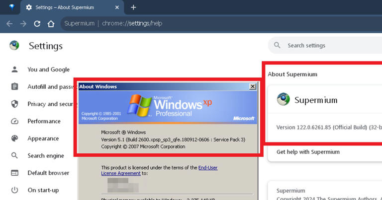 ชุบชีวิต Google Chrome เวอร์ชันใหม่ให้รันบน Windows XP, Vista, 7, 8/8.1 ...