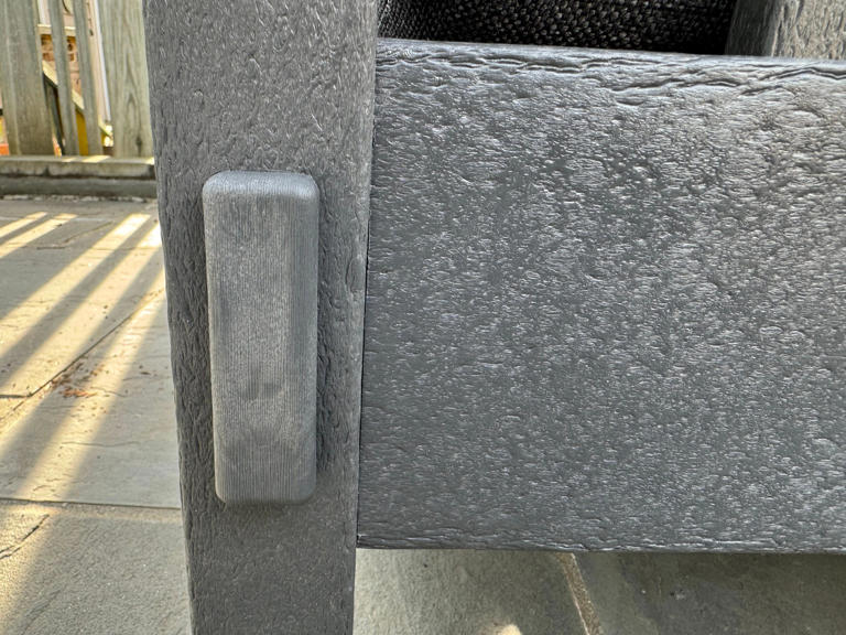 I tried Polywood, the outdoor furniture that's made from plastic but ...