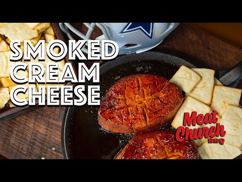 Elevate your BBQ game with smoked cream cheese