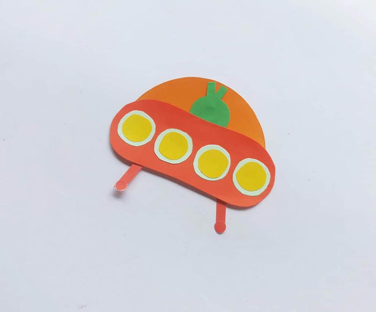 Easy Alien Spaceship Craft