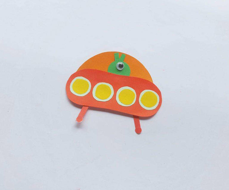 Easy Alien Spaceship Craft