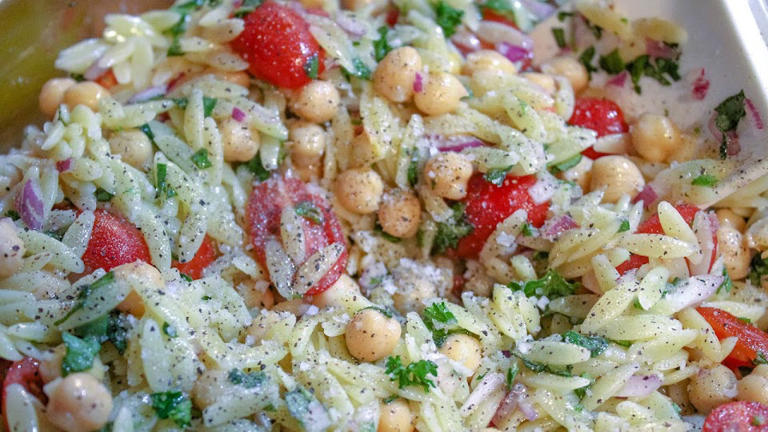 Don't Forget To Pack This Orzo Salad For Your Next Picnic